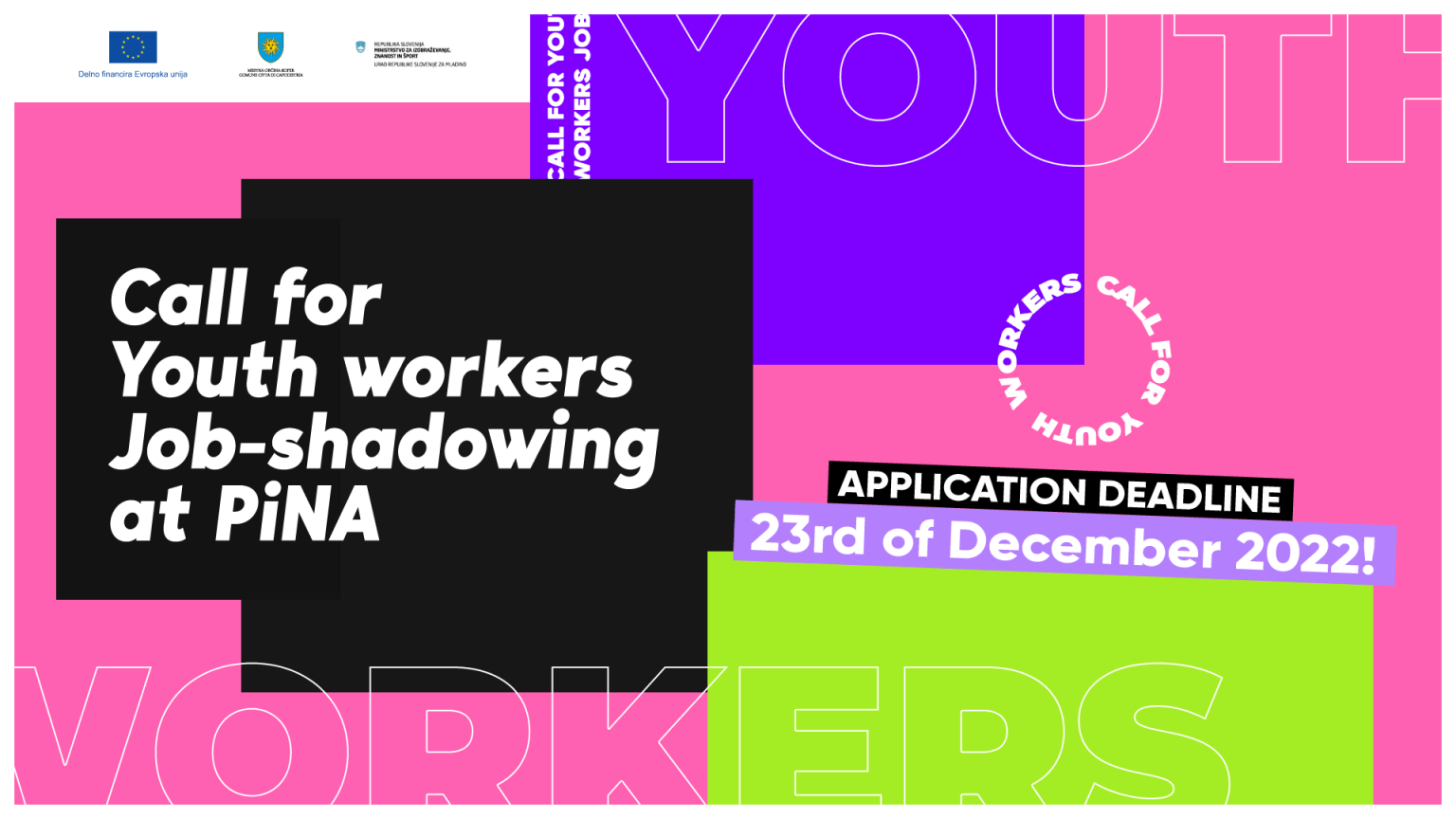 YOUTH WORKERS, APPLY FOR A JOB SHADOWING OPPORTUNITY AT PiNA! - PiNA ...